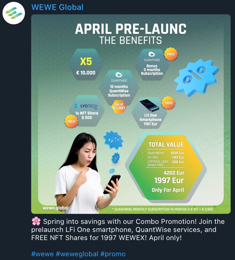 WEWE Global Cloud Minting Review - CryptoFroYoBro