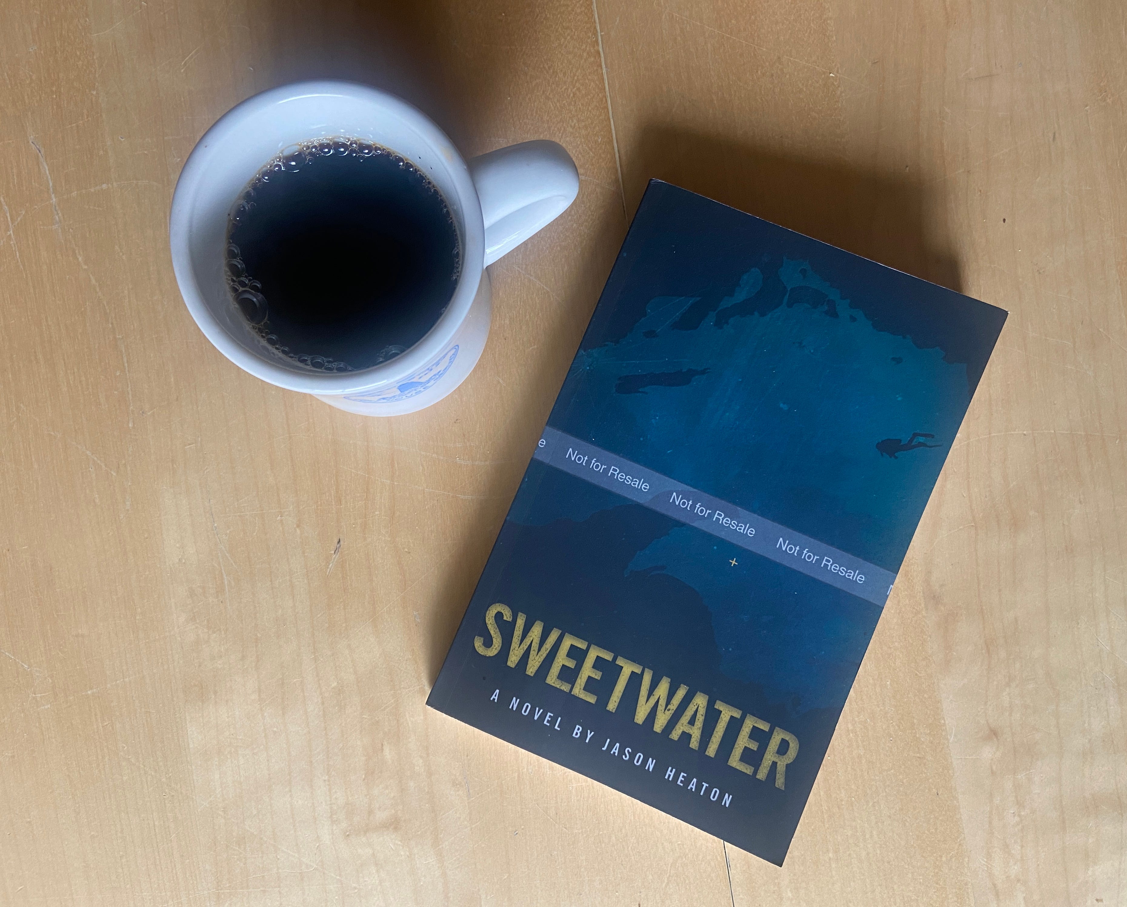 It Is Accomplished - by Jason Heaton - SWIMPRUF