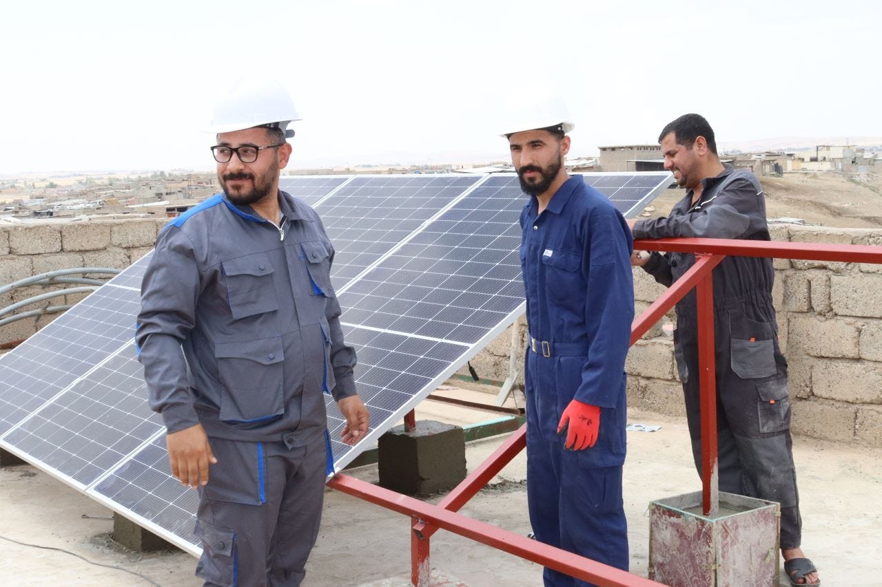 Solar Power: Surviving Summer in Iraq