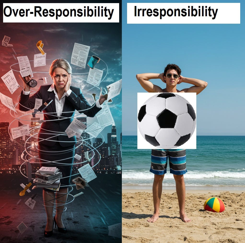 Why Over-Responsibility is Just as Harmful as Irresponsibility