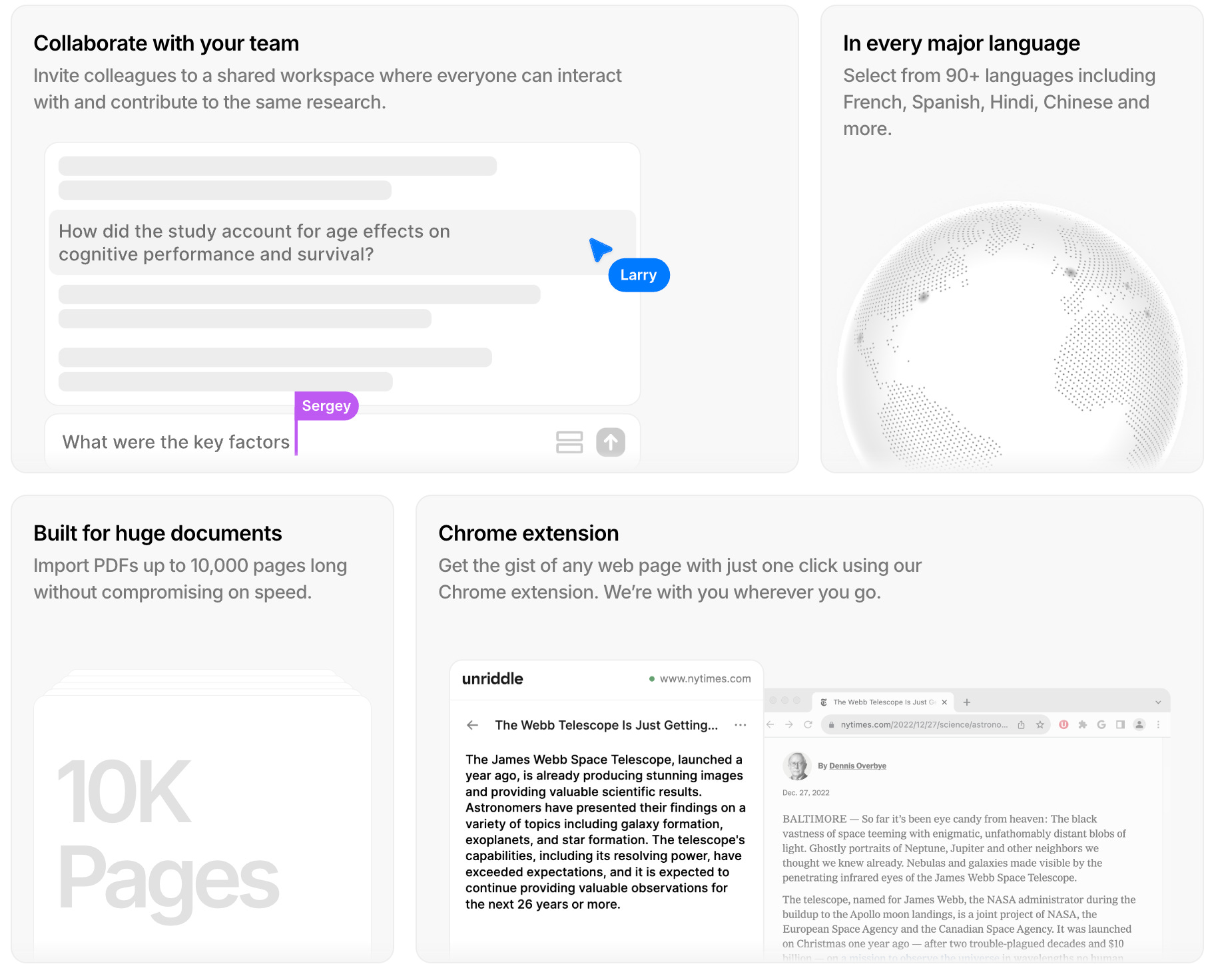 Breakdown the BMC: Unriddle.ai