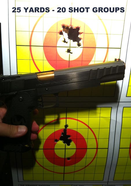 Infinity Firearms Strayer-Voigt Custom 1911 Unlimited Pistol Perfection