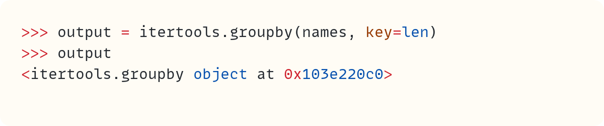"It works!" is The Most Dangerous Phrase in Programming • Understanding `itertools.groupby()`