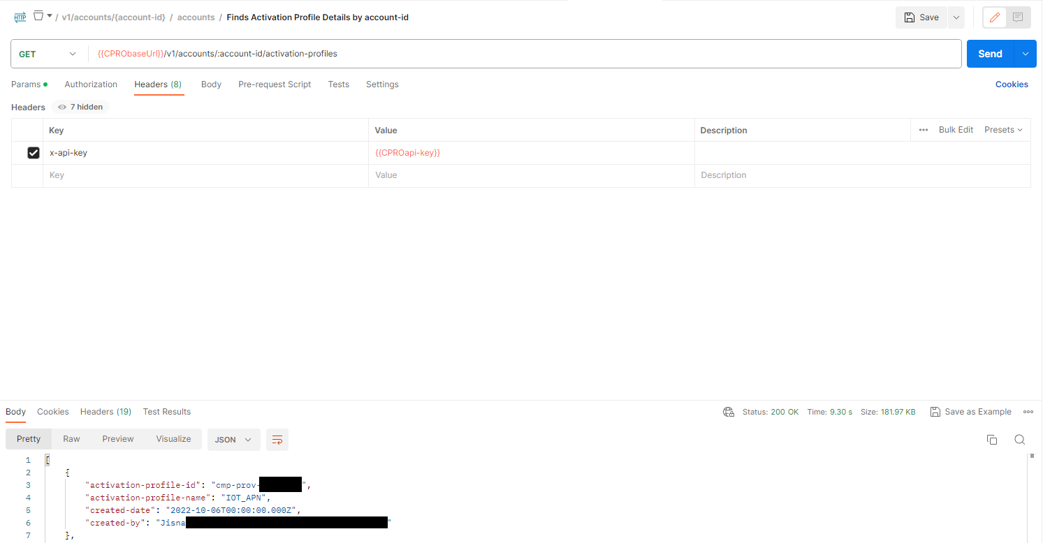 Getting started with Kore Wireless Connectivity API