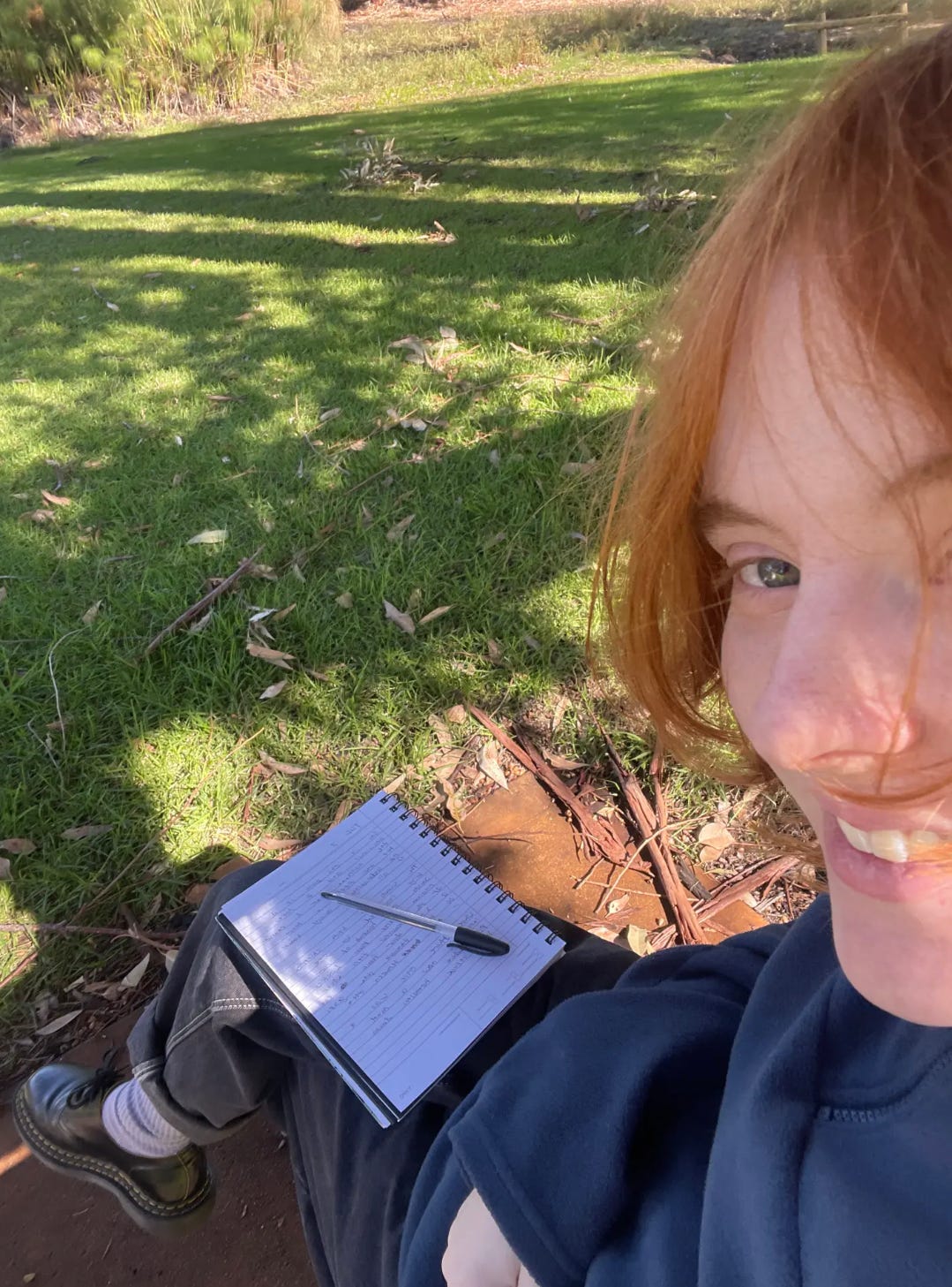 green carpet and grey trees - Alastair’s Substack