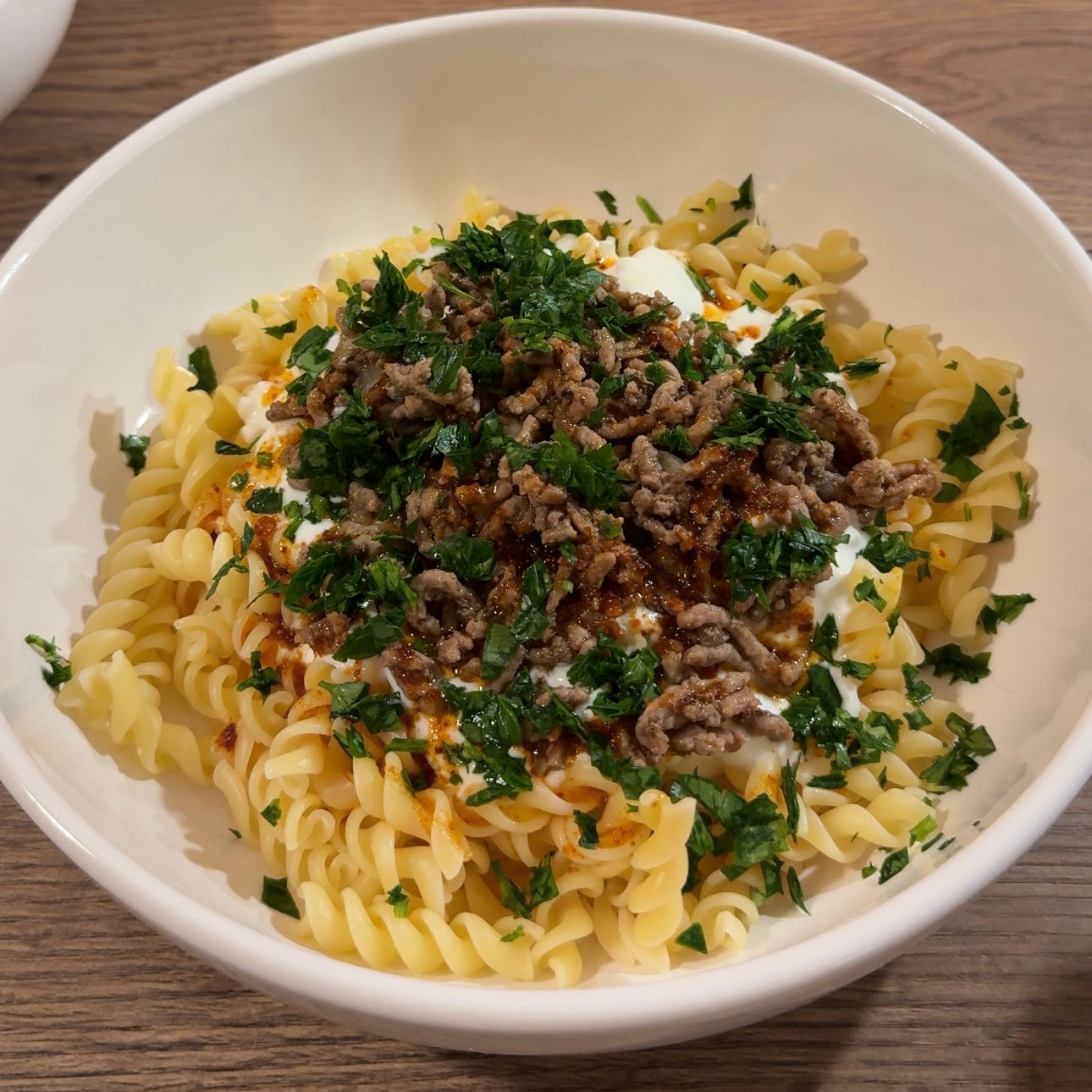 Viral Turkish pasta aka ‘Yalancı Mantı’. - Dasha’s Substack