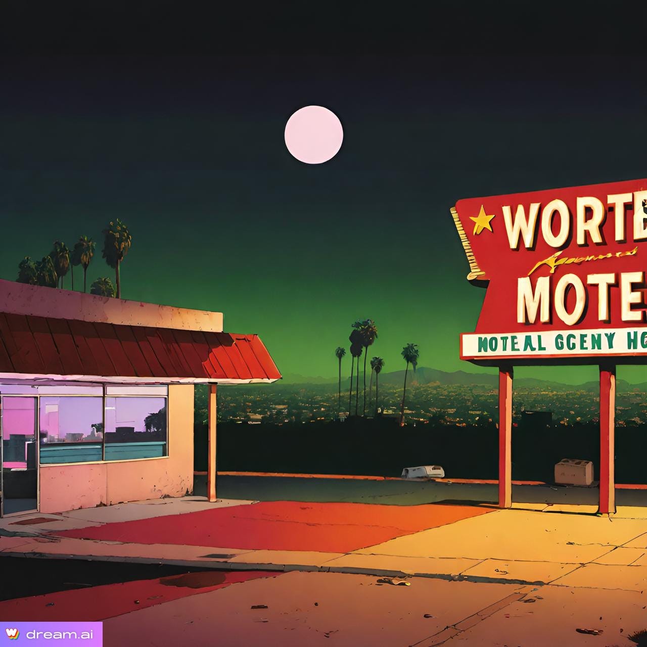 THOSE NO GOD HERE: The Worst Motel in LA - by Ruth