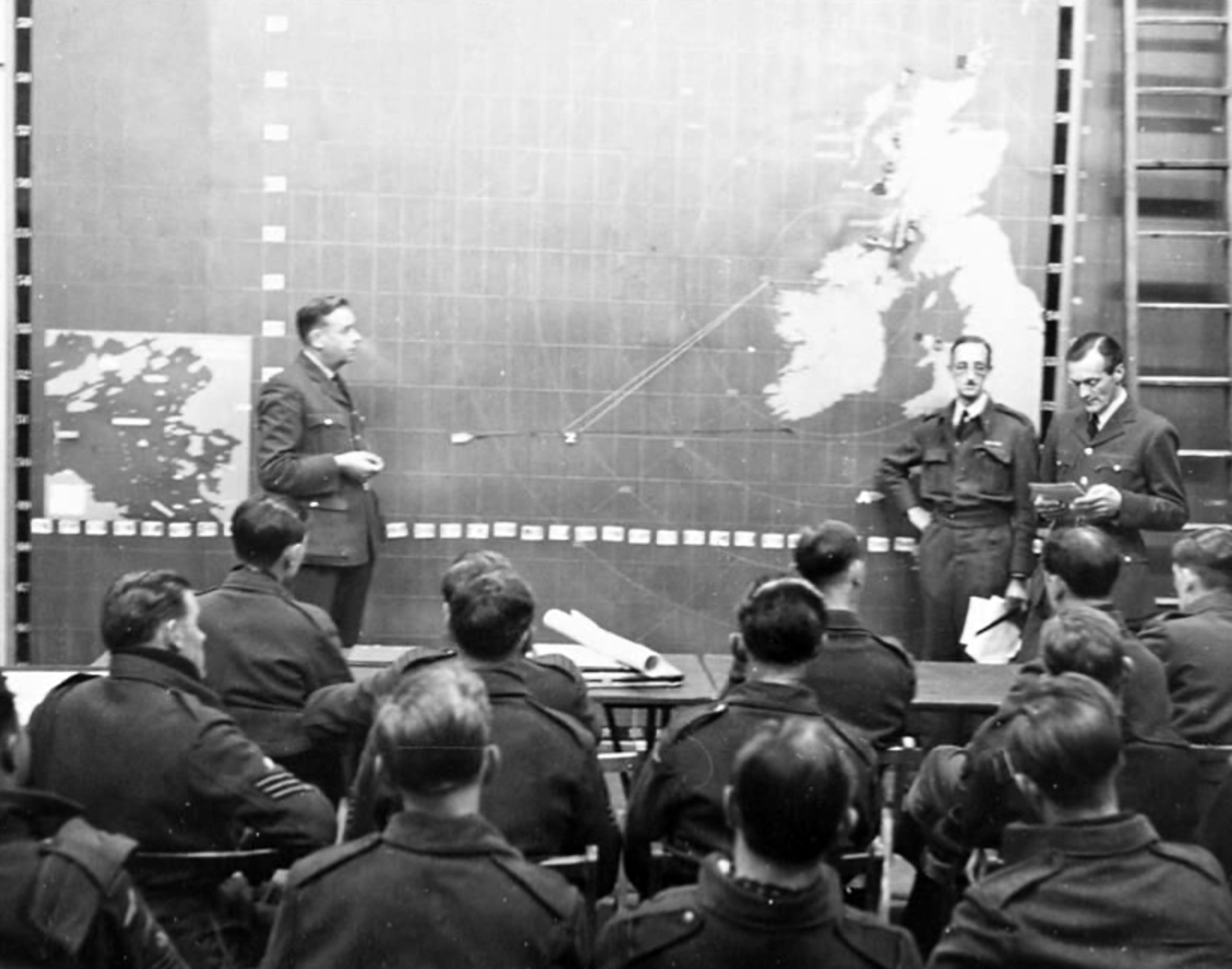 Preparing for an anti U-boat patrol - by Martin Cherrett