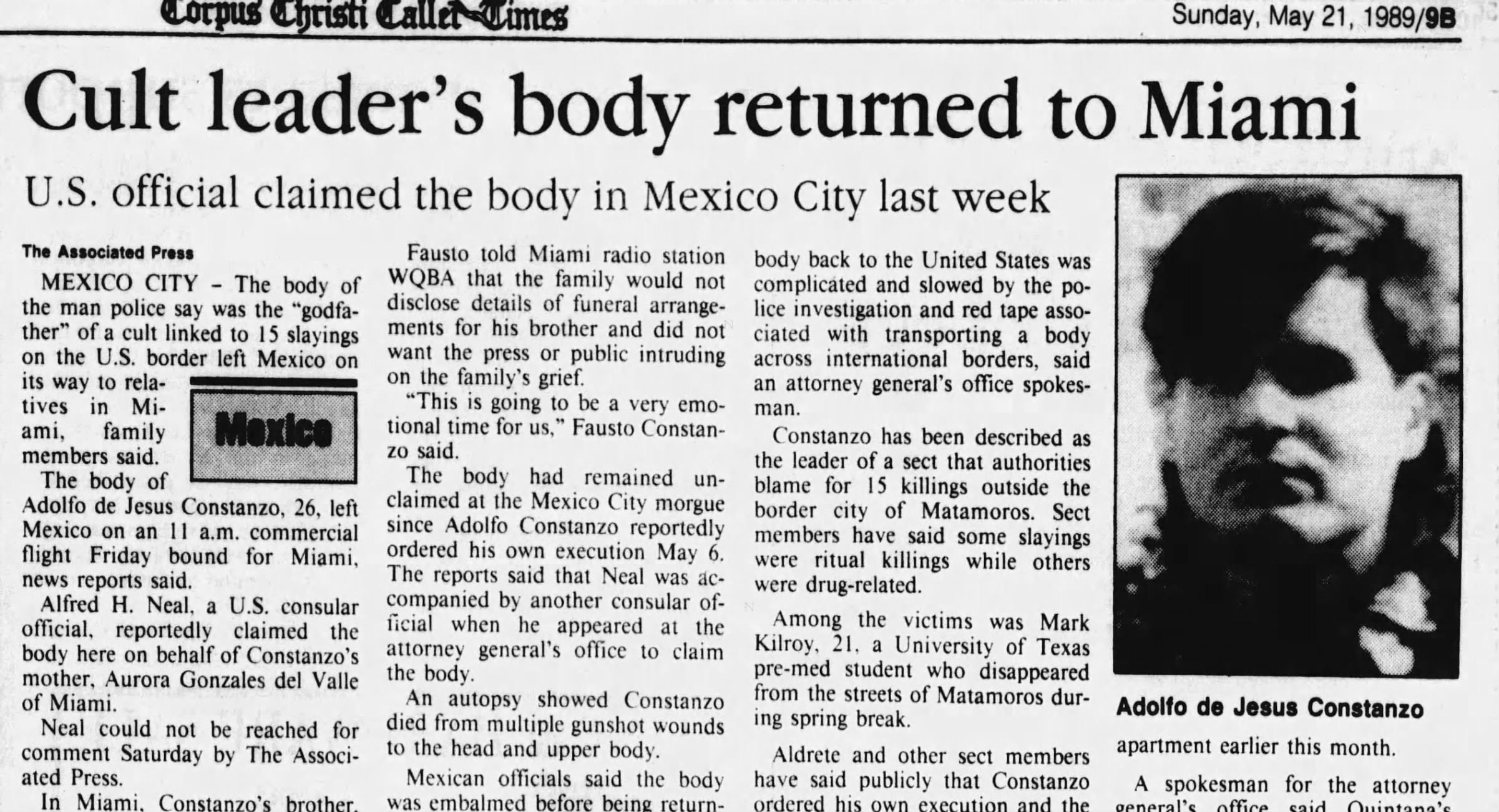 The Tragic Tale of Mark Kilroy and the Matamoros Murder Cult