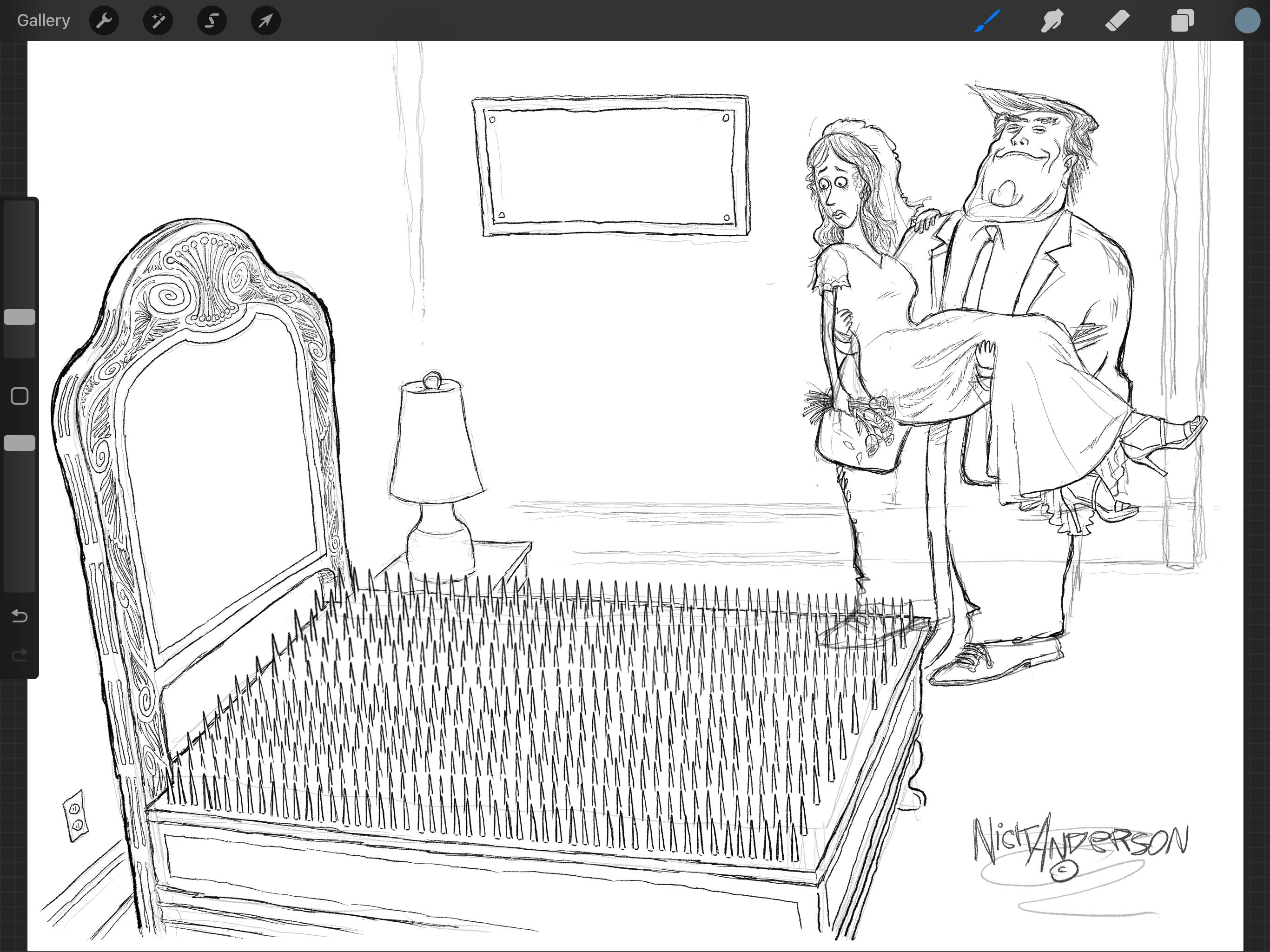 The (Long) Evolution of a Political Cartoon