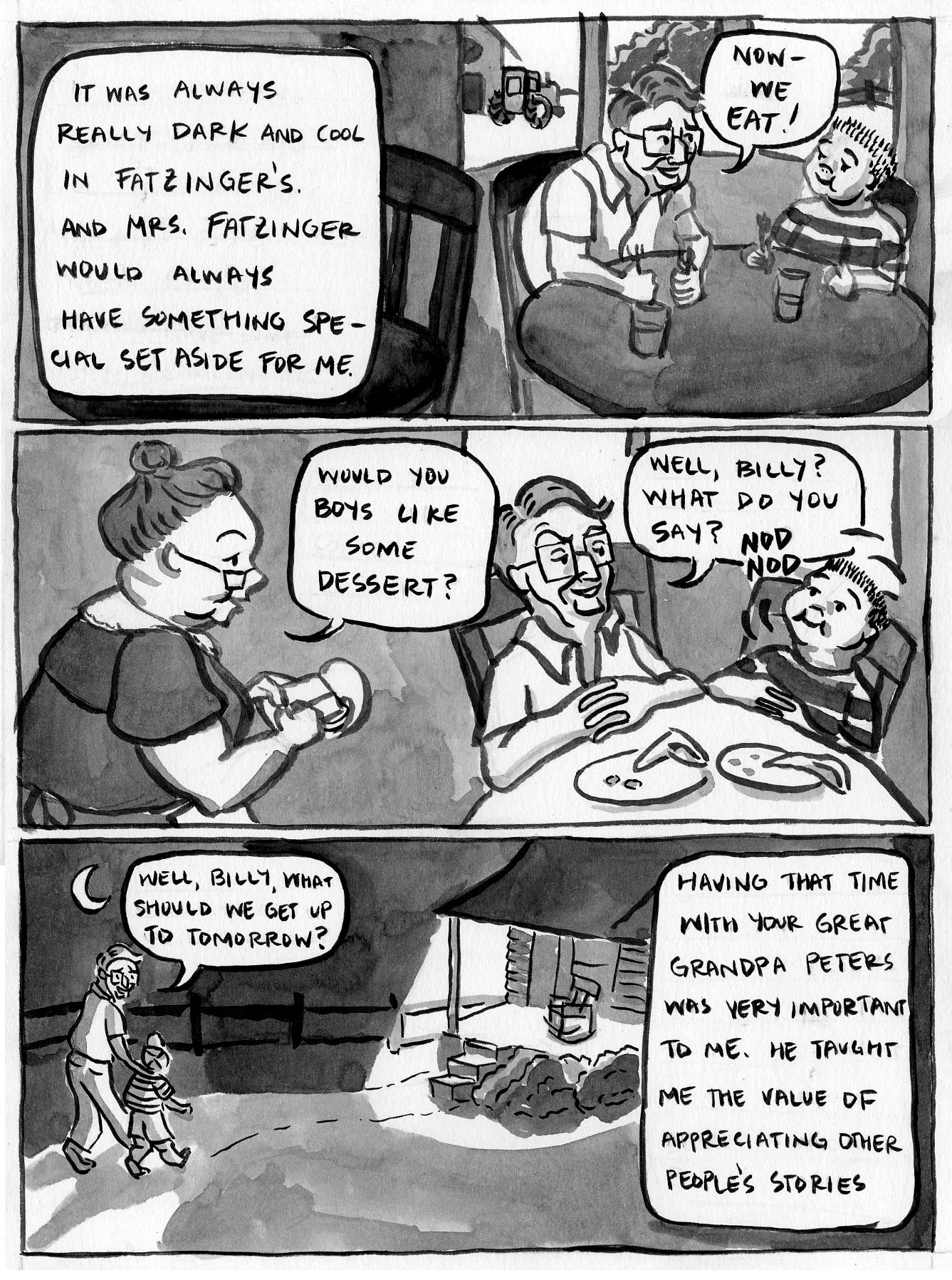 Memoir comic – Page 8 - Anna’s Substack