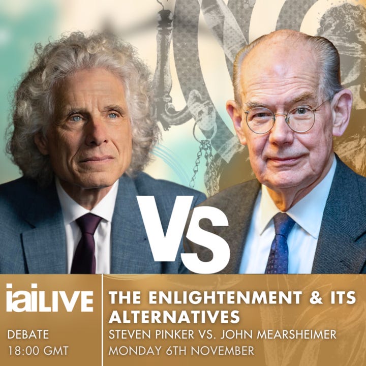 Mearsheimer-Pinker Debate on The Enlightenment