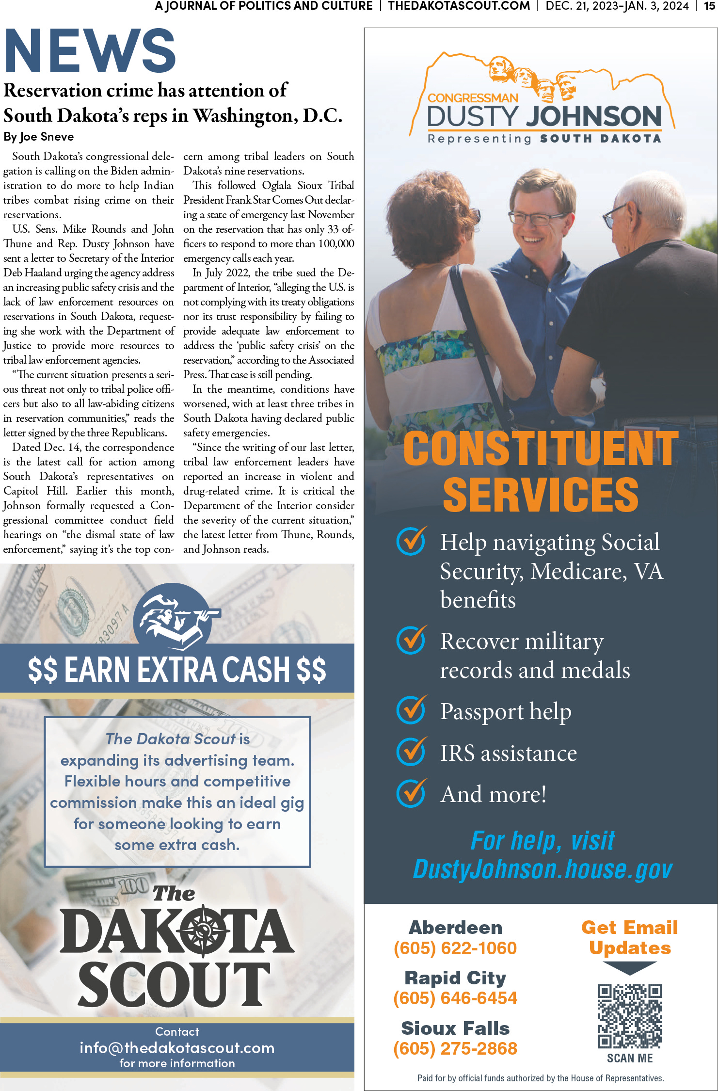 The Dakota Scout E-edition - The Dakota Scout