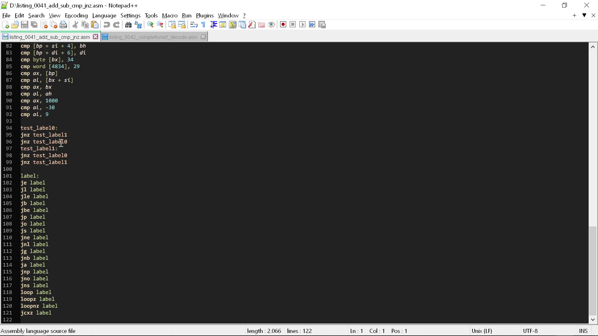 Opcode Patterns in 8086 Arithmetic - by Casey Muratori