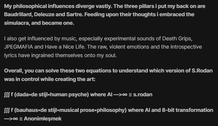 Artist Highlight : s.rodan - OzgeB’s Substack