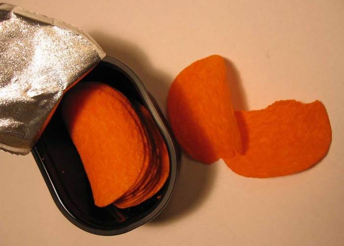 Spooky Orange Pringles for Halloween - The Retroist