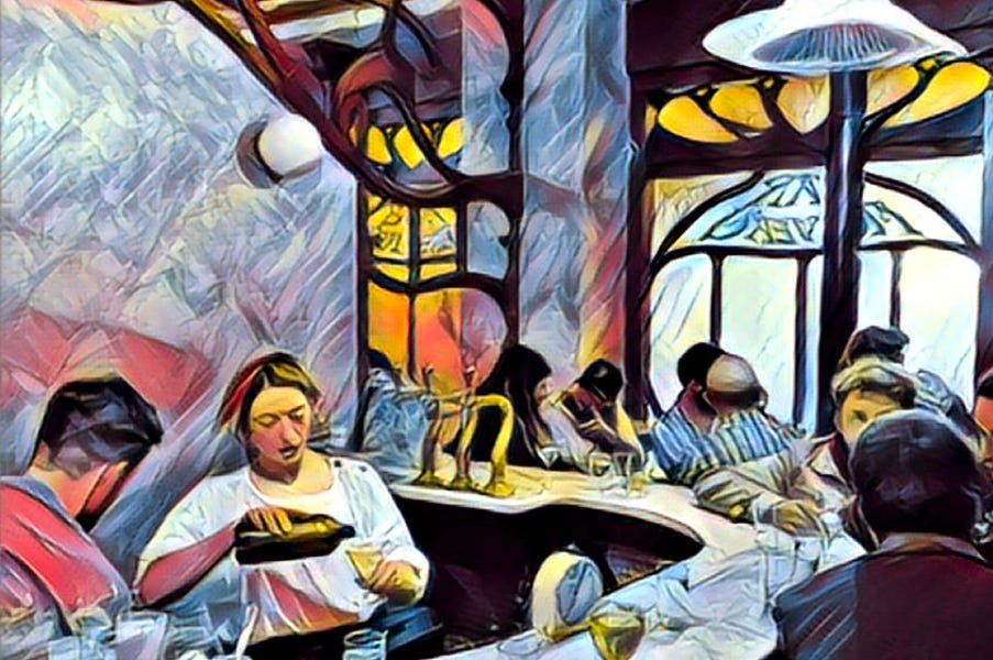 Bar Nouveau, Paris - by Alex Mennie - Mennie Drinks