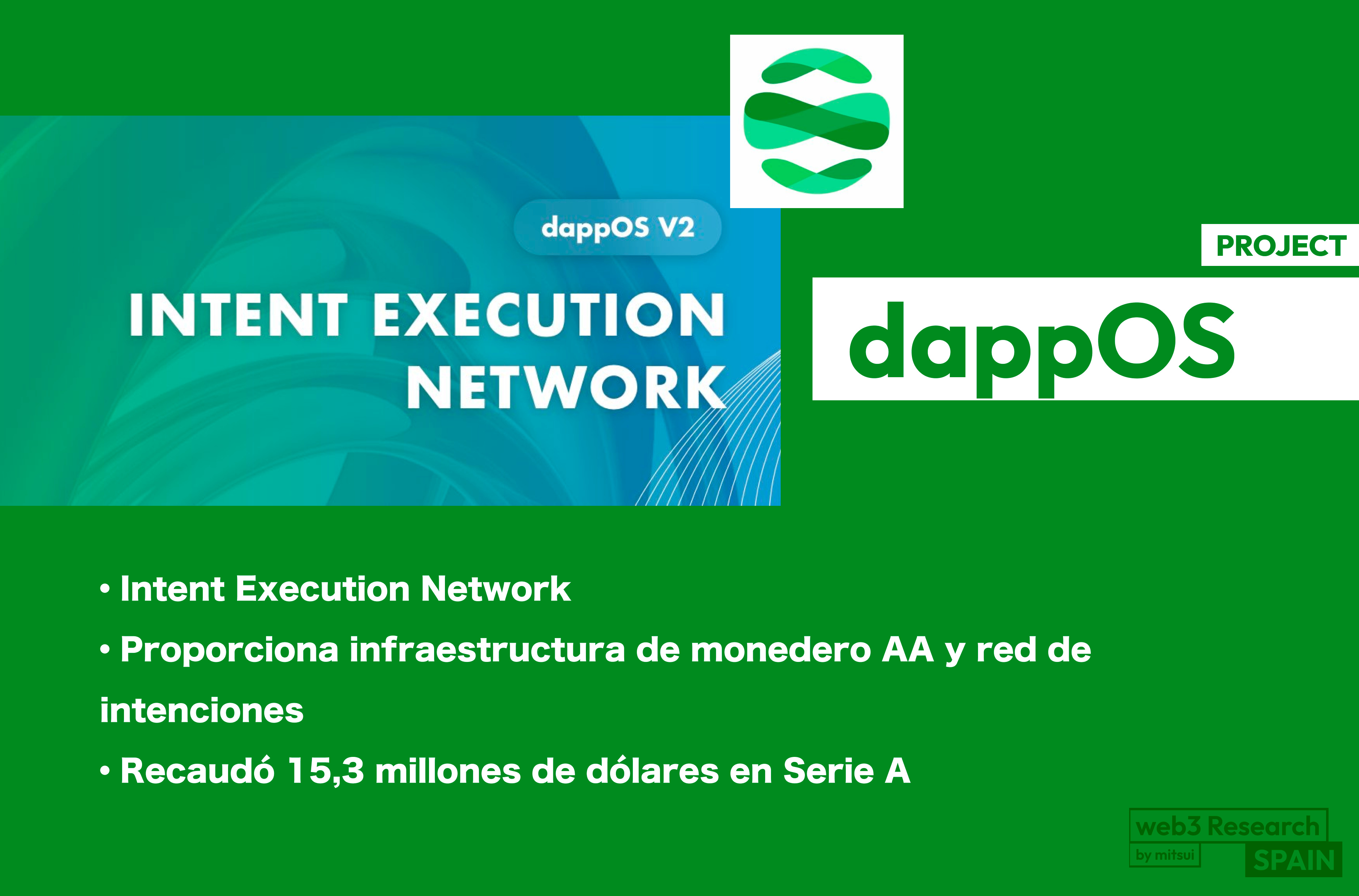 【dappOS】Intent Execution Network / Proporciona infraestructura de monedero AA y red de ...