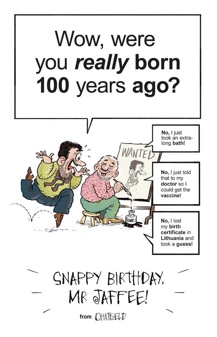 R.I.P. Al Jaffee - by Jason Chatfield - New York Cartoons