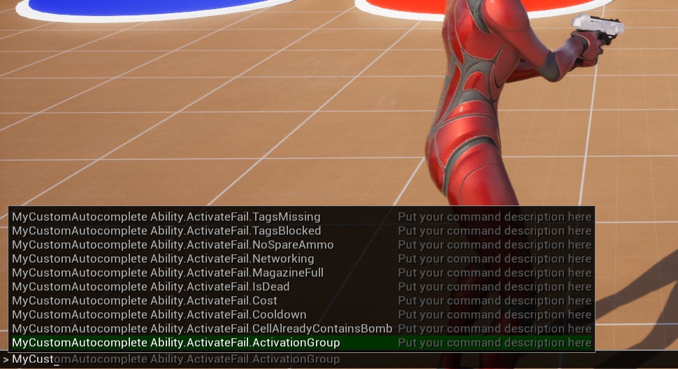 Daily Unreal Column #46 - Console Autocomplete