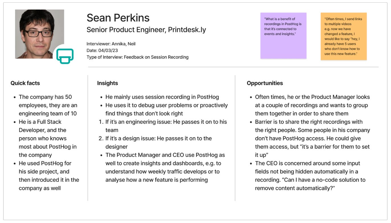 What we've learned about talking to users