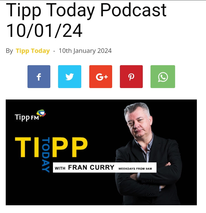 Light in the Darkness: Dr Billy Ralph's interview on Tipp FM