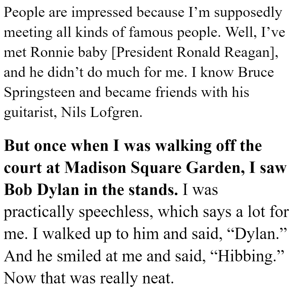 Bob Dylan and Basketball - 🏀 5x5 | Royce Webb