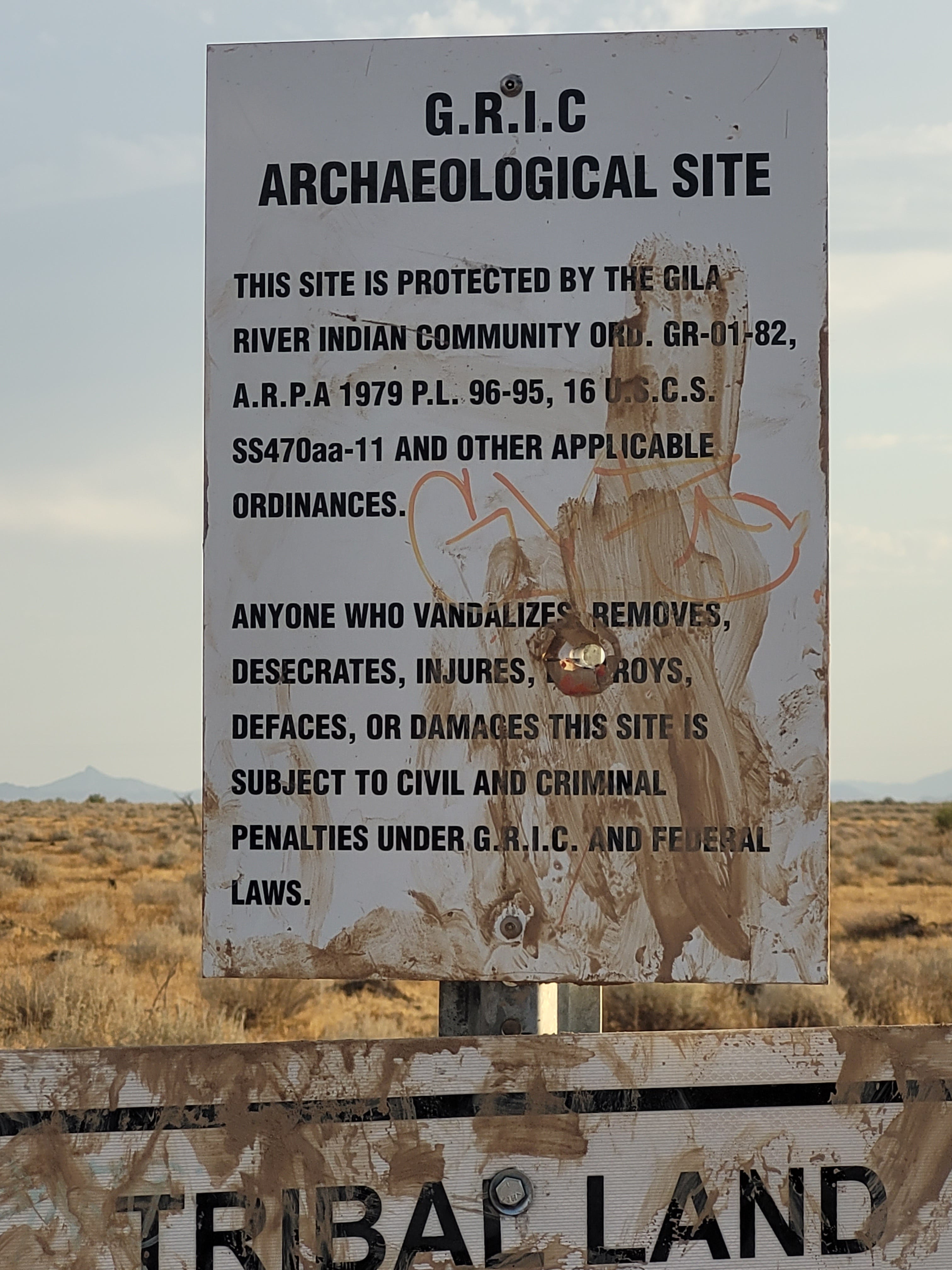 Hohokam Pima National Monument in Arizona - by Jan Spell