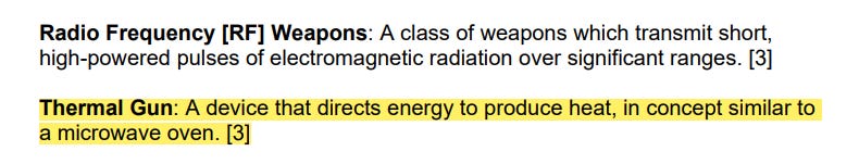 Directed-Energy Weapons - by OUTRAGED HUMAN