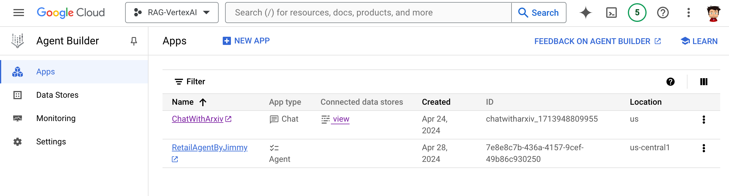 Vertex AI Agent Builder 簡介與簡易入門 - by JimmyLiao(NET)