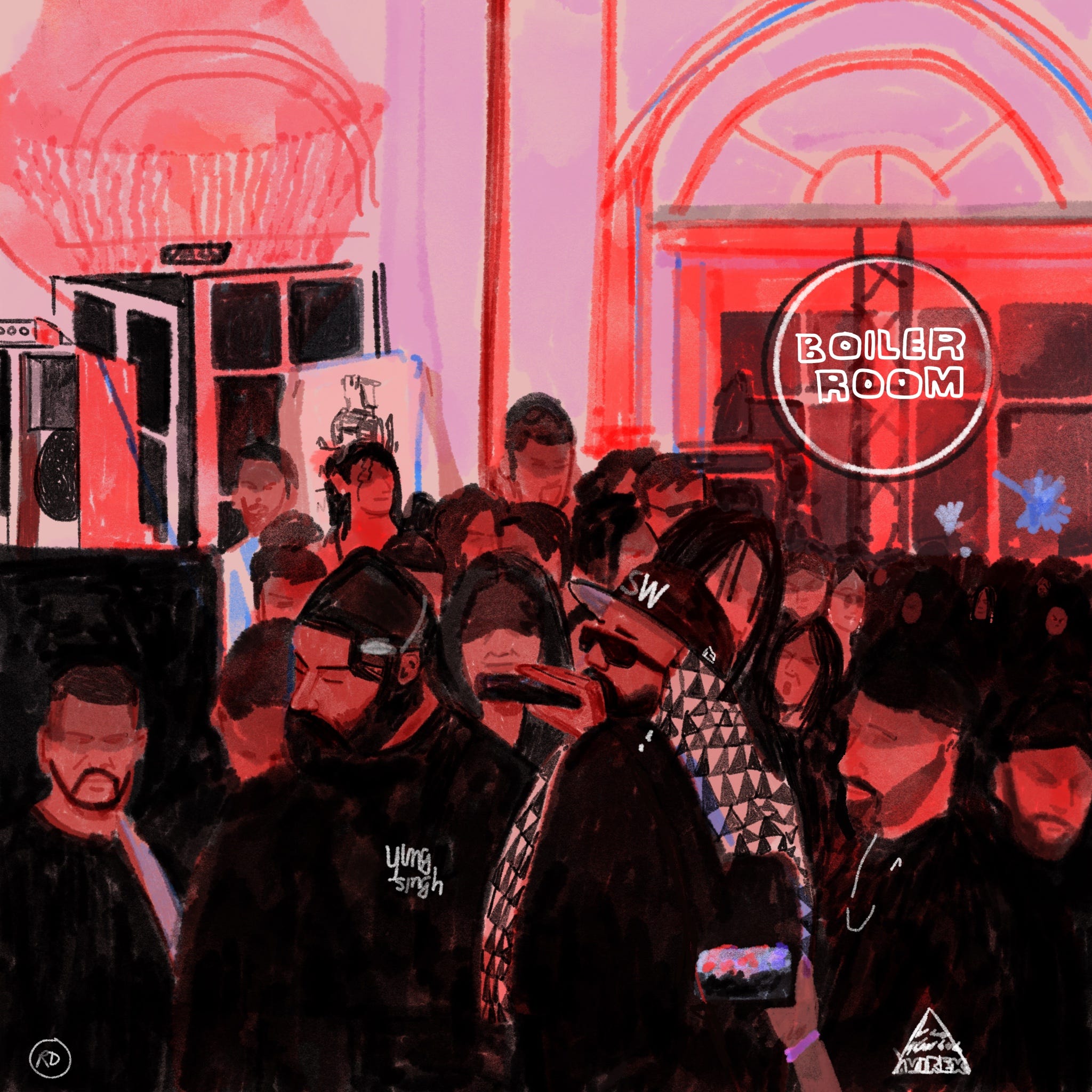 Turn Left and Follow the Bass - by Ciaran Thapar - All City