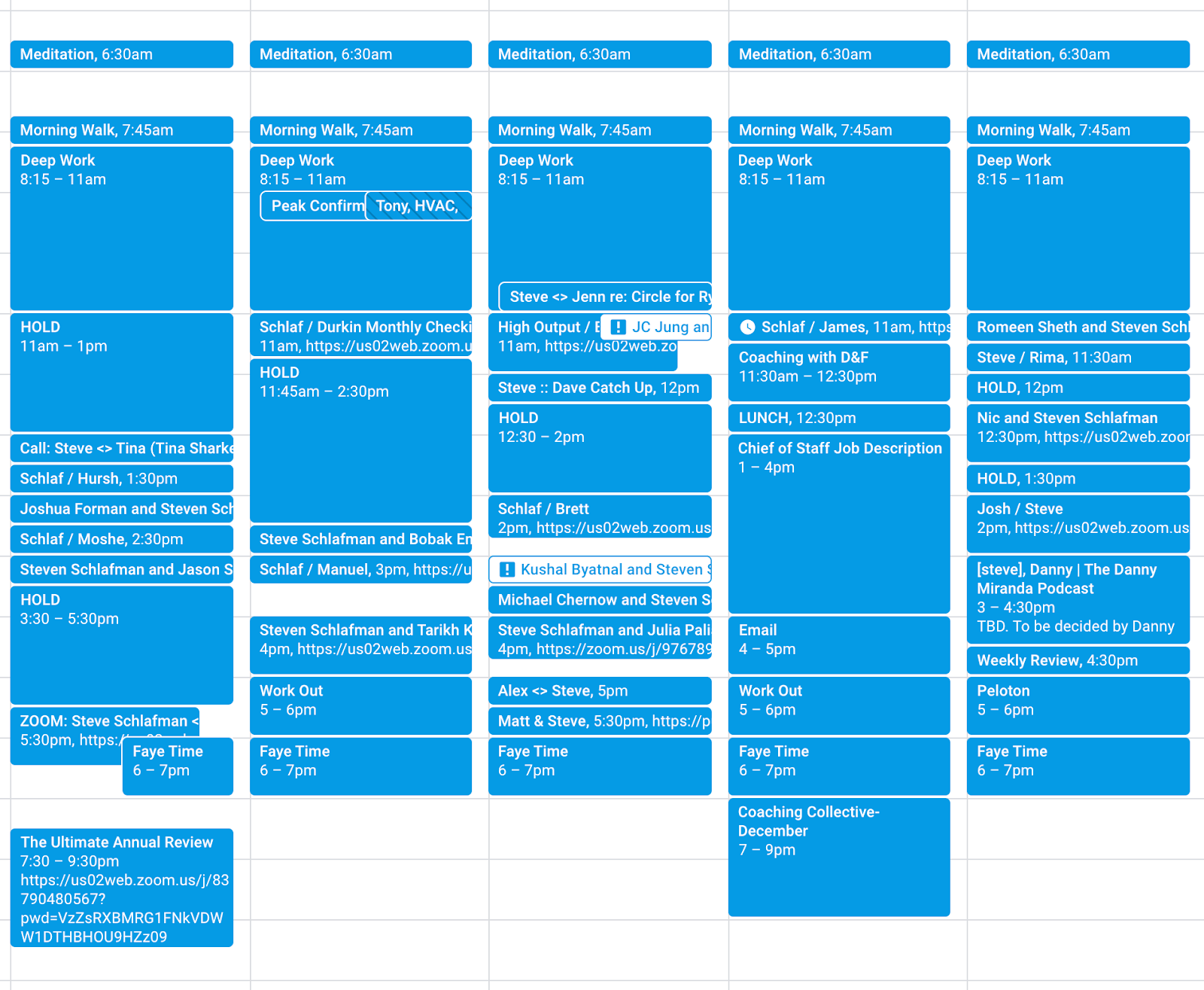 Aligning Your Calendar With What Matters Most
