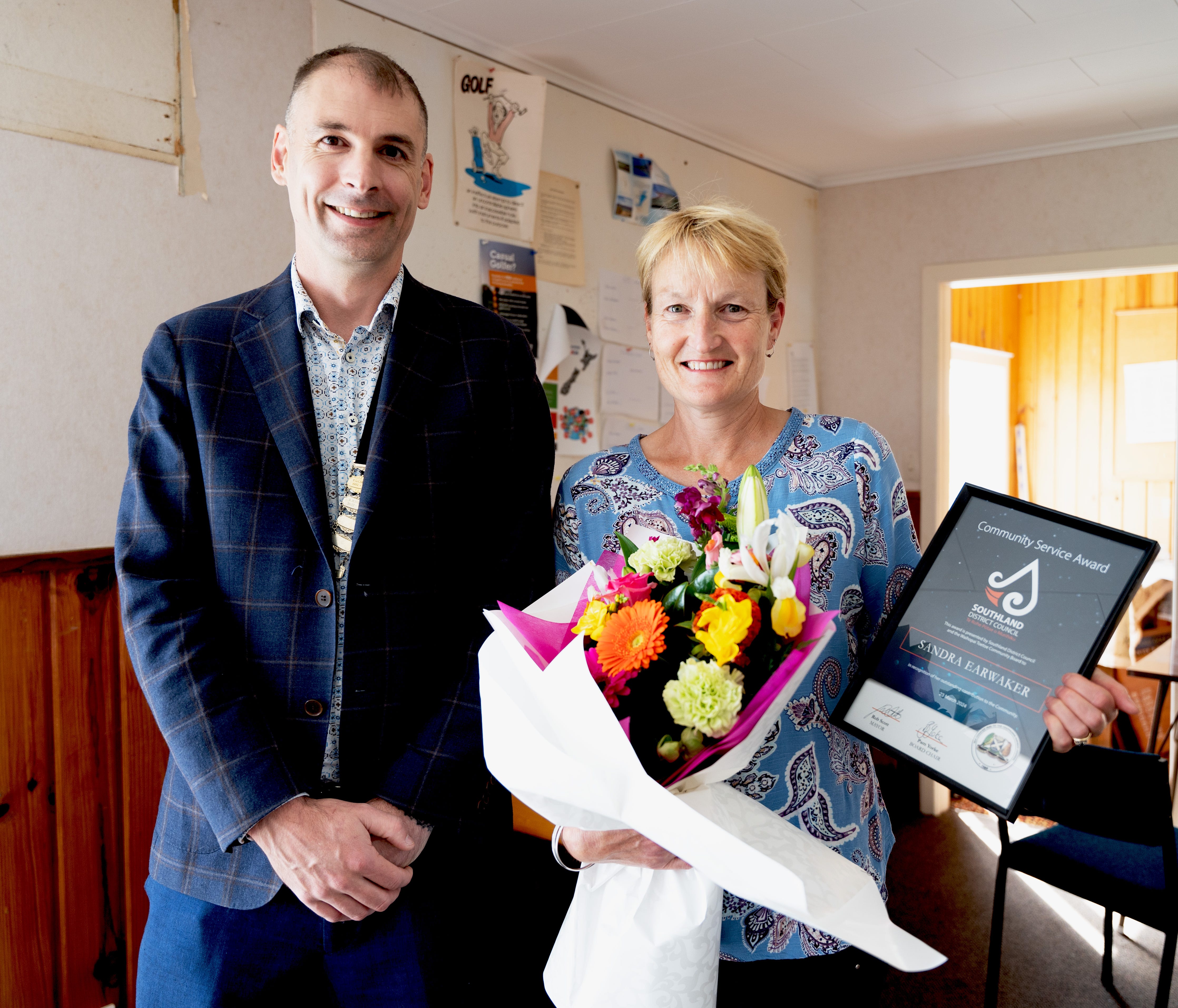 Tokanui honours Sandra Earwaker’s huge contribution