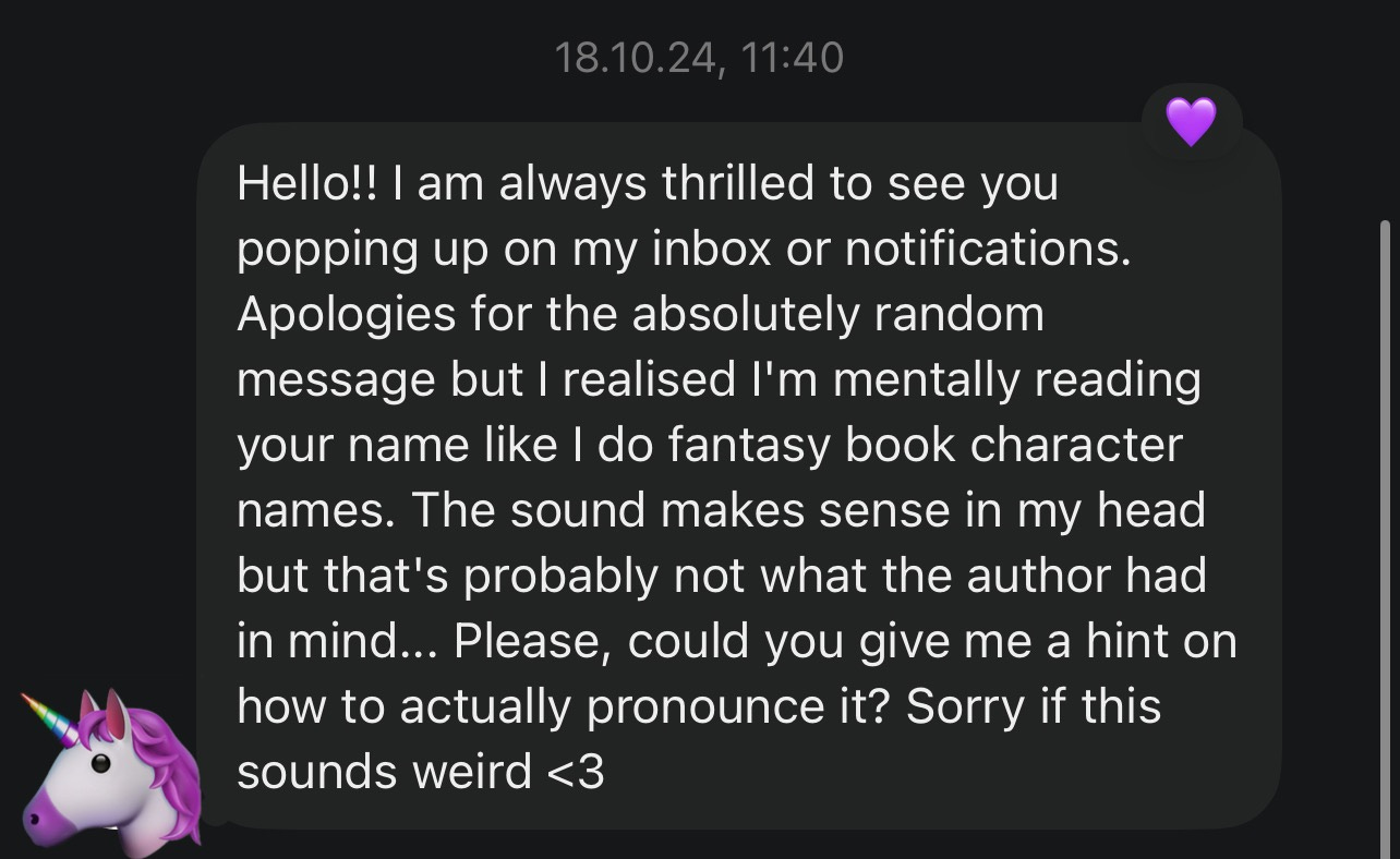 Call me by my name - by Caoilainn Lander - brave enough