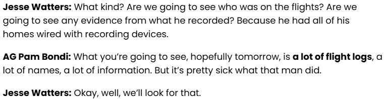 BREAKING: Department of Justice (DOJ) Releases ‘Phase One’ of Declassified Epstein Documents ...
