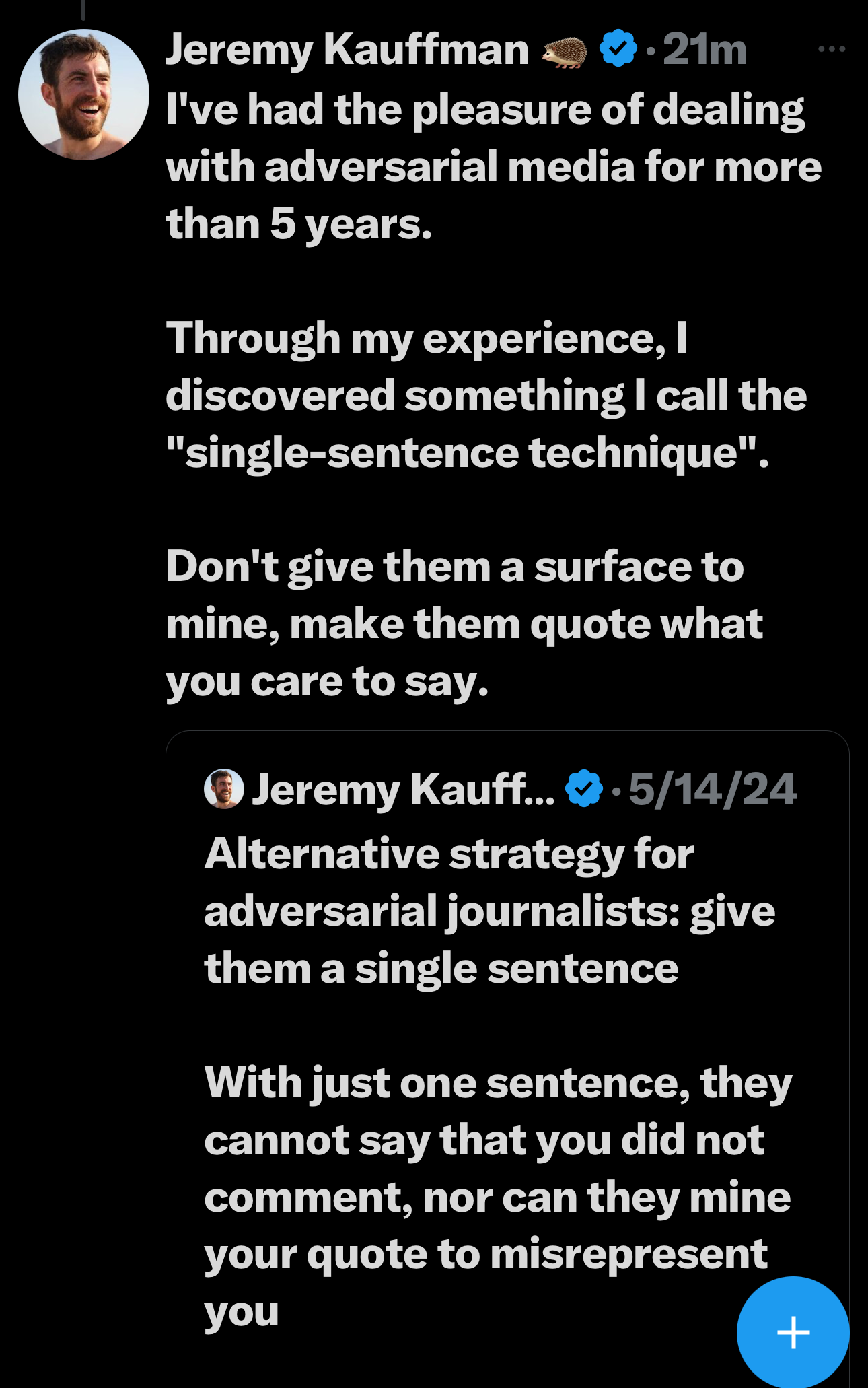 FBI Shows Up on Jeremy Kauffman's Doorstep, Refuses to Show ID, Receives 1A Rights, and Then ...