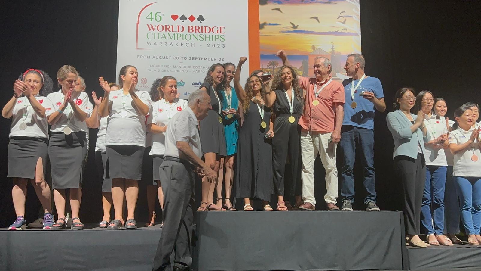 Israel wins the Gold Medal in the World Bridge Championship