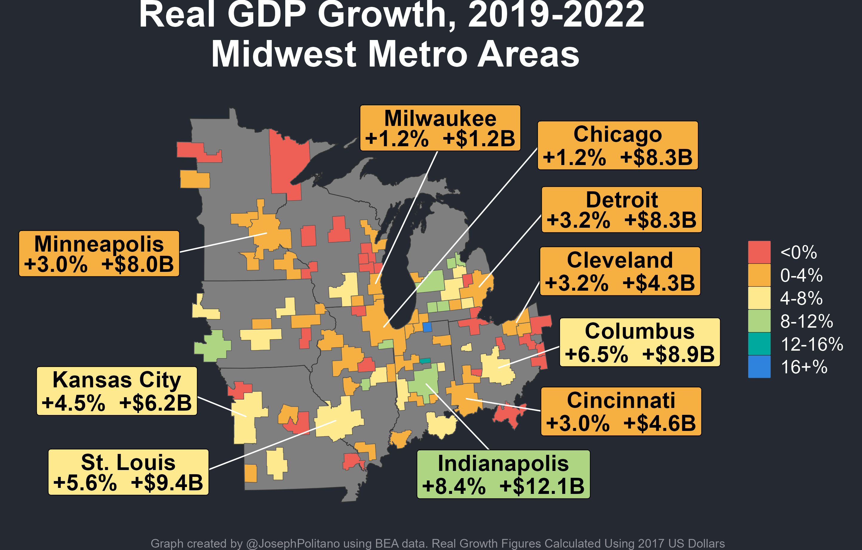 The New Geography of American Growth - by Joseph Politano