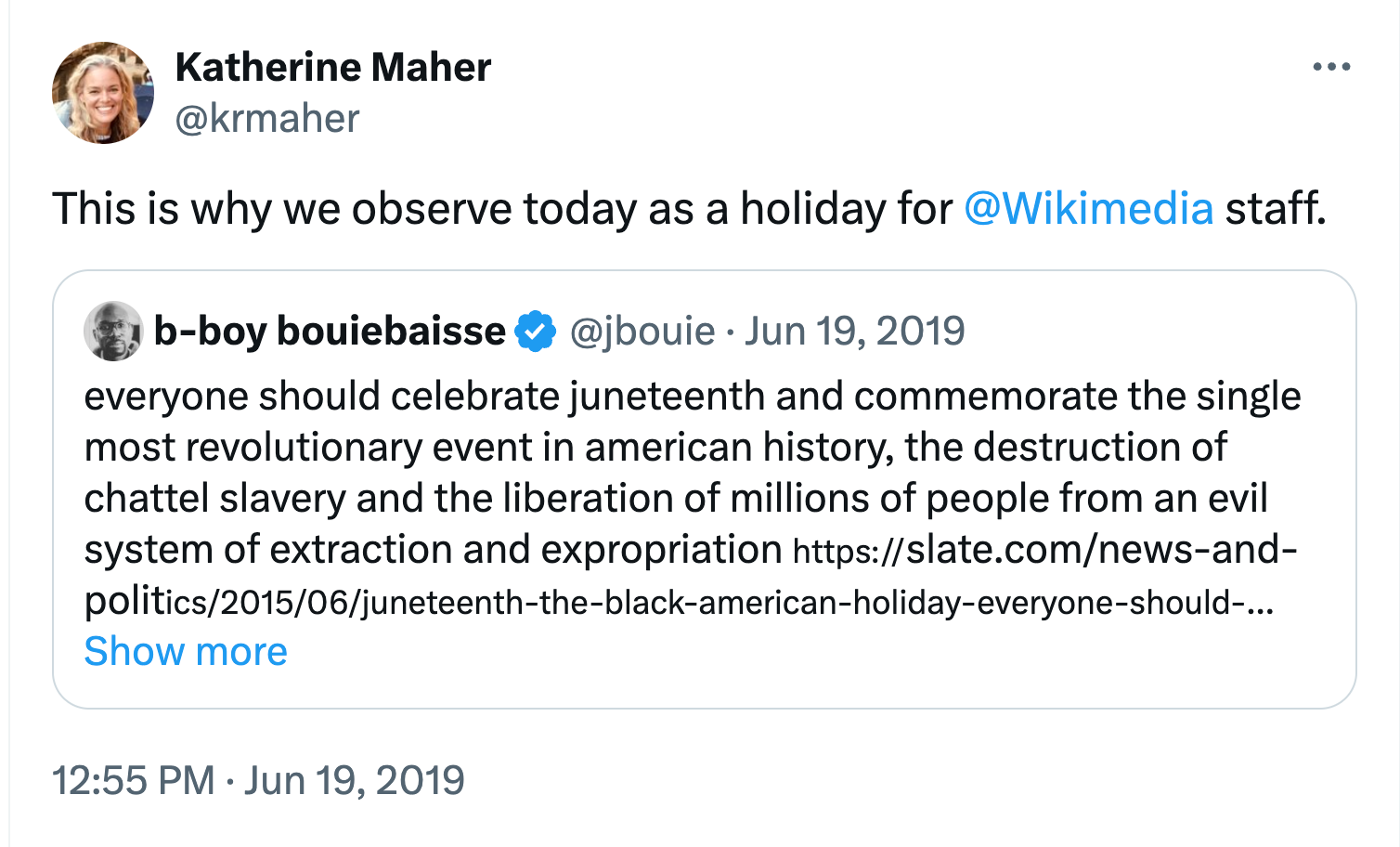 New NPR Chief Katherine Maher's Guide to the Holidays (Updated)