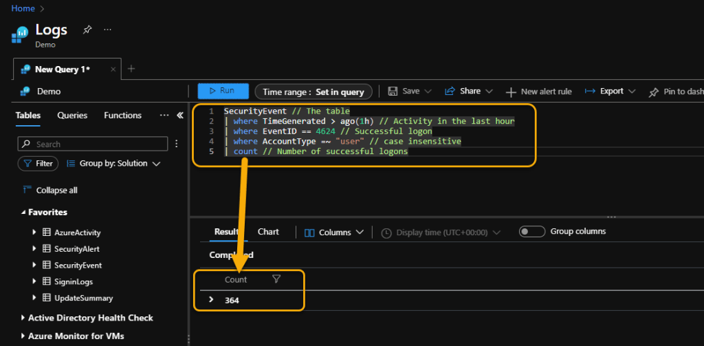 Must Learn KQL Part 10: The Count Operator - by Rod Trent