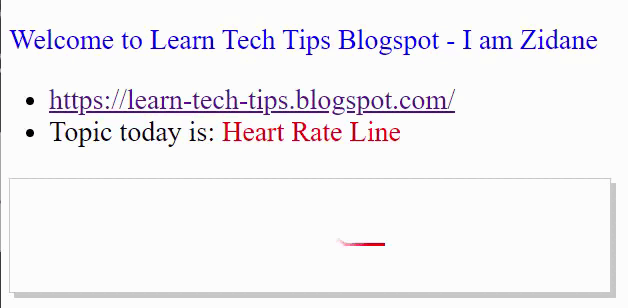 Tips Learn Draw Heart Rate With Html Css In 2 Minutes
