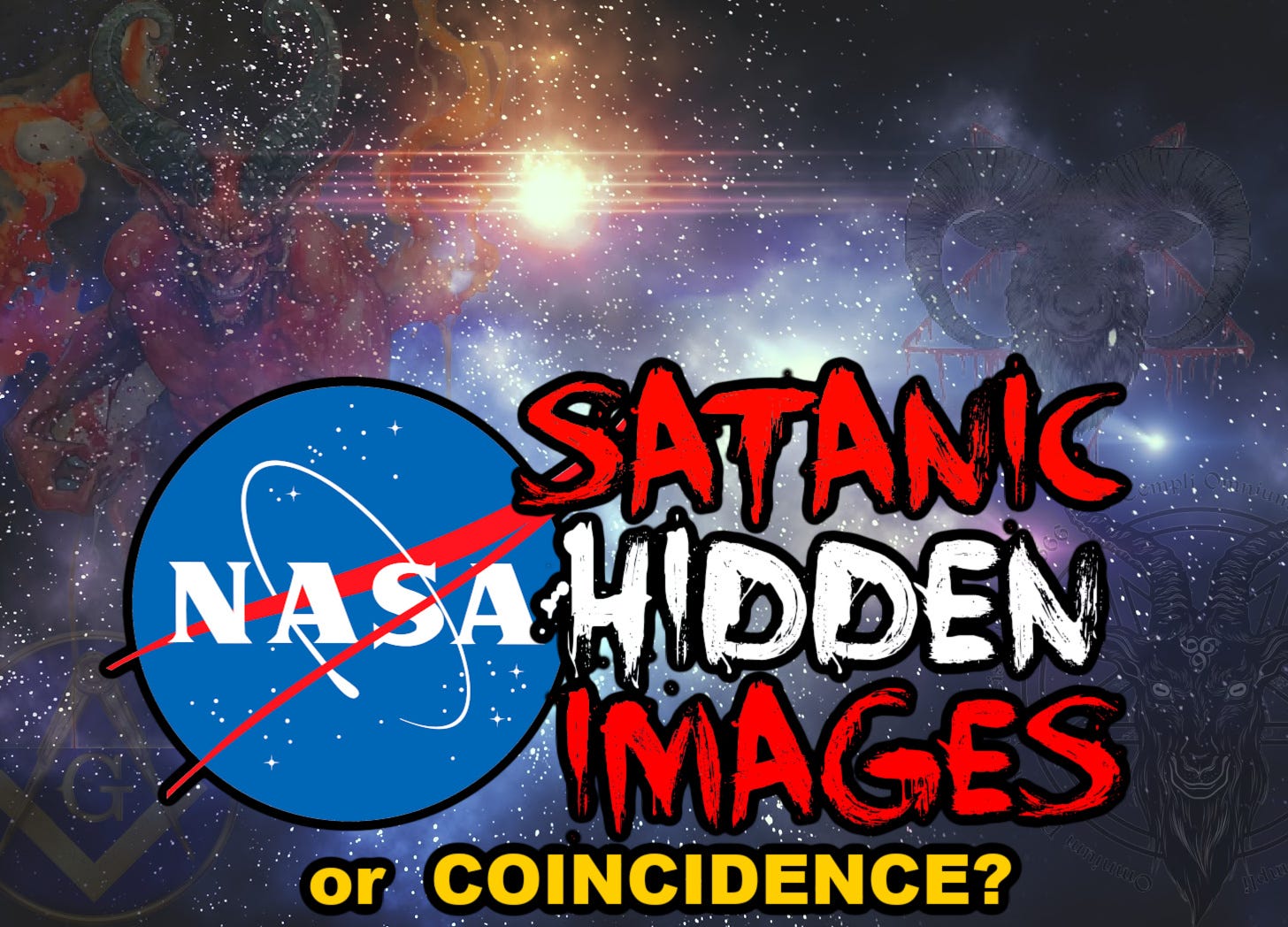 NASA: Satanic Hidden Images in Space Photos? Or Coincidence?
