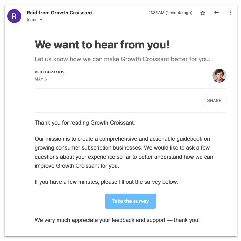 Improving Retention with Audience Surveys - by Reid DeRamus