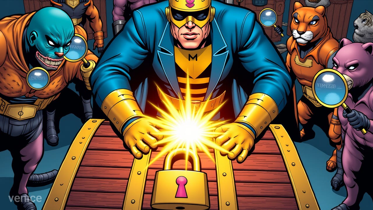 Explore the thrilling adventures of Captain Chain as he battles the ...