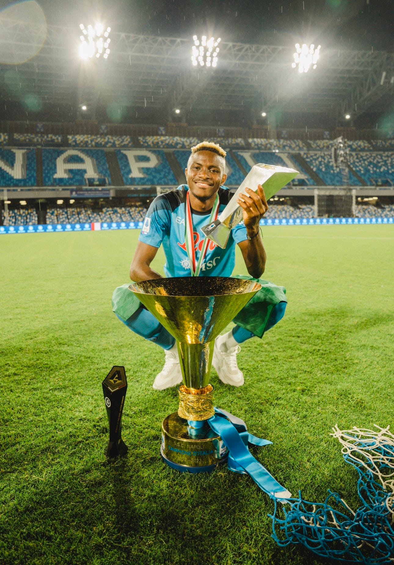 The Mask of Osimhen - by Doyin Olagunju - National Cake