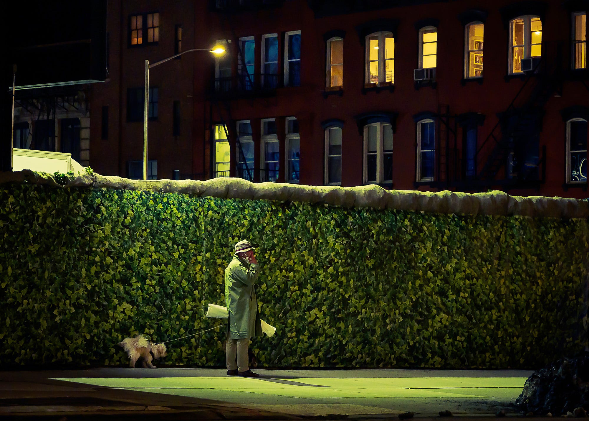 Dark City Exhibition in East Village - by Dina Litovsky