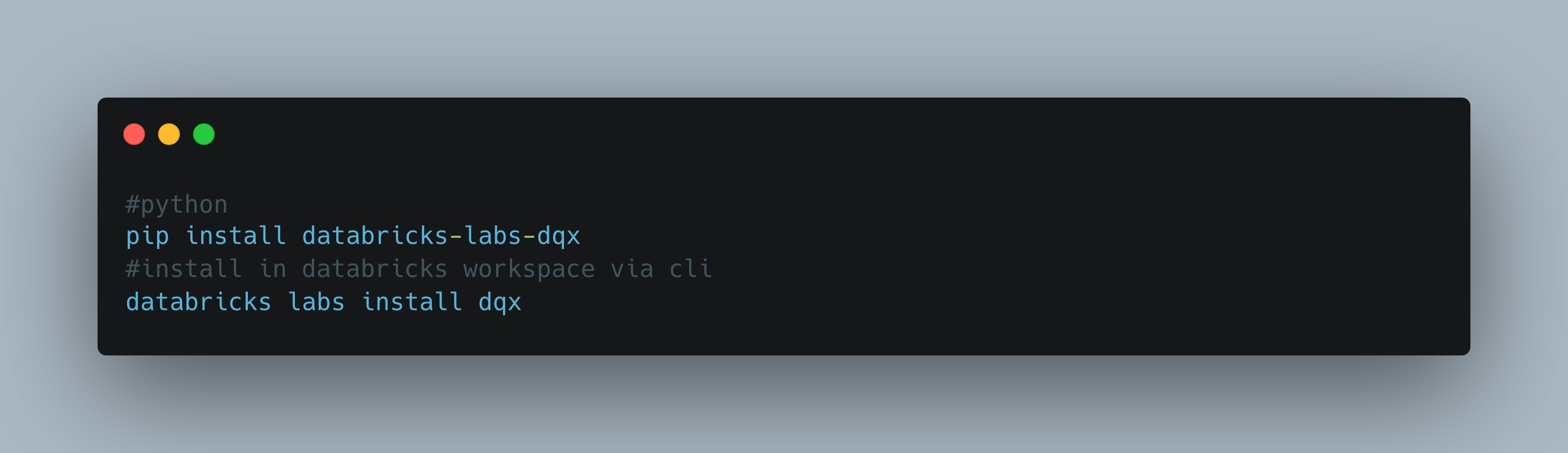 Data Quality with Databricks Labs new DQX tool.