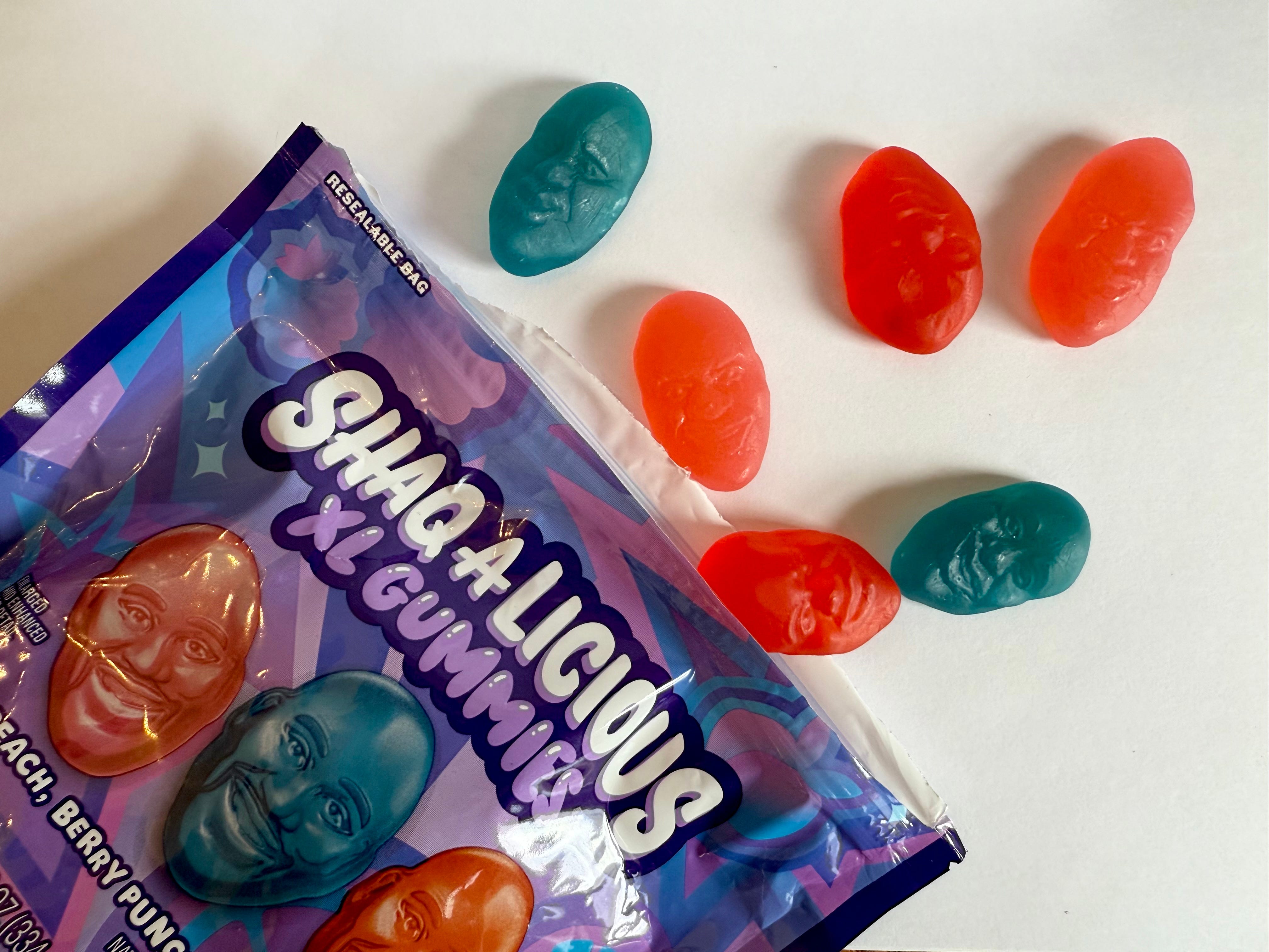 I Regret to Announce that I Cannot Stop Eating the Shaq Gummies