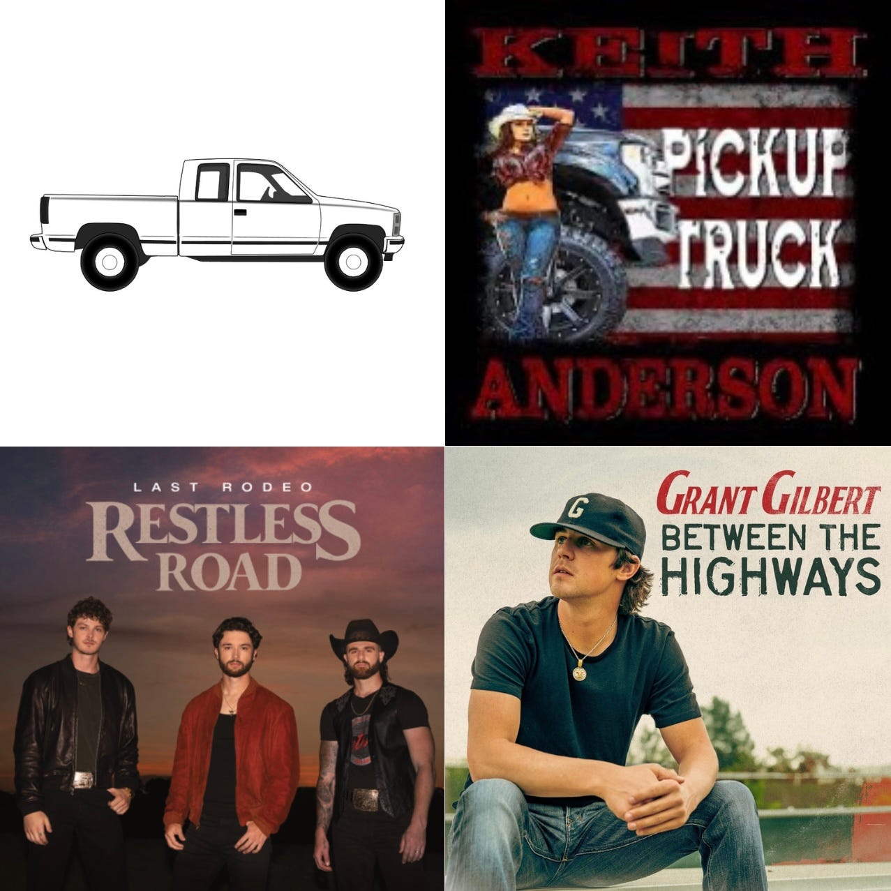 truck songs of the week - by Rose McMackin - truck songs