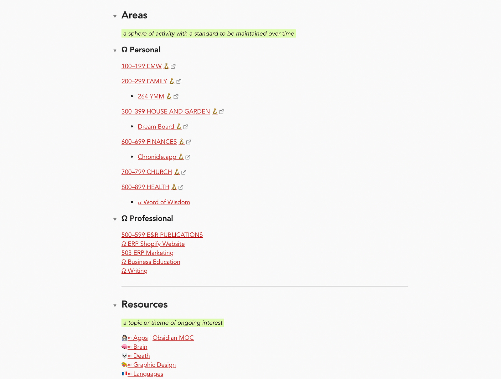 Using Johnny Decimal With Obsidian Solved My Organising Woes
